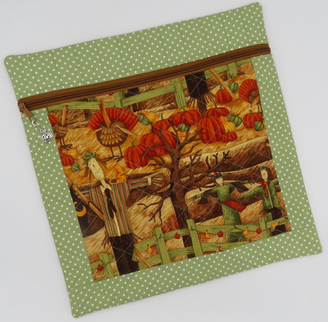 Debbie Mumm Vintage Fall Project Bag for Cross Stitchers - Etsy