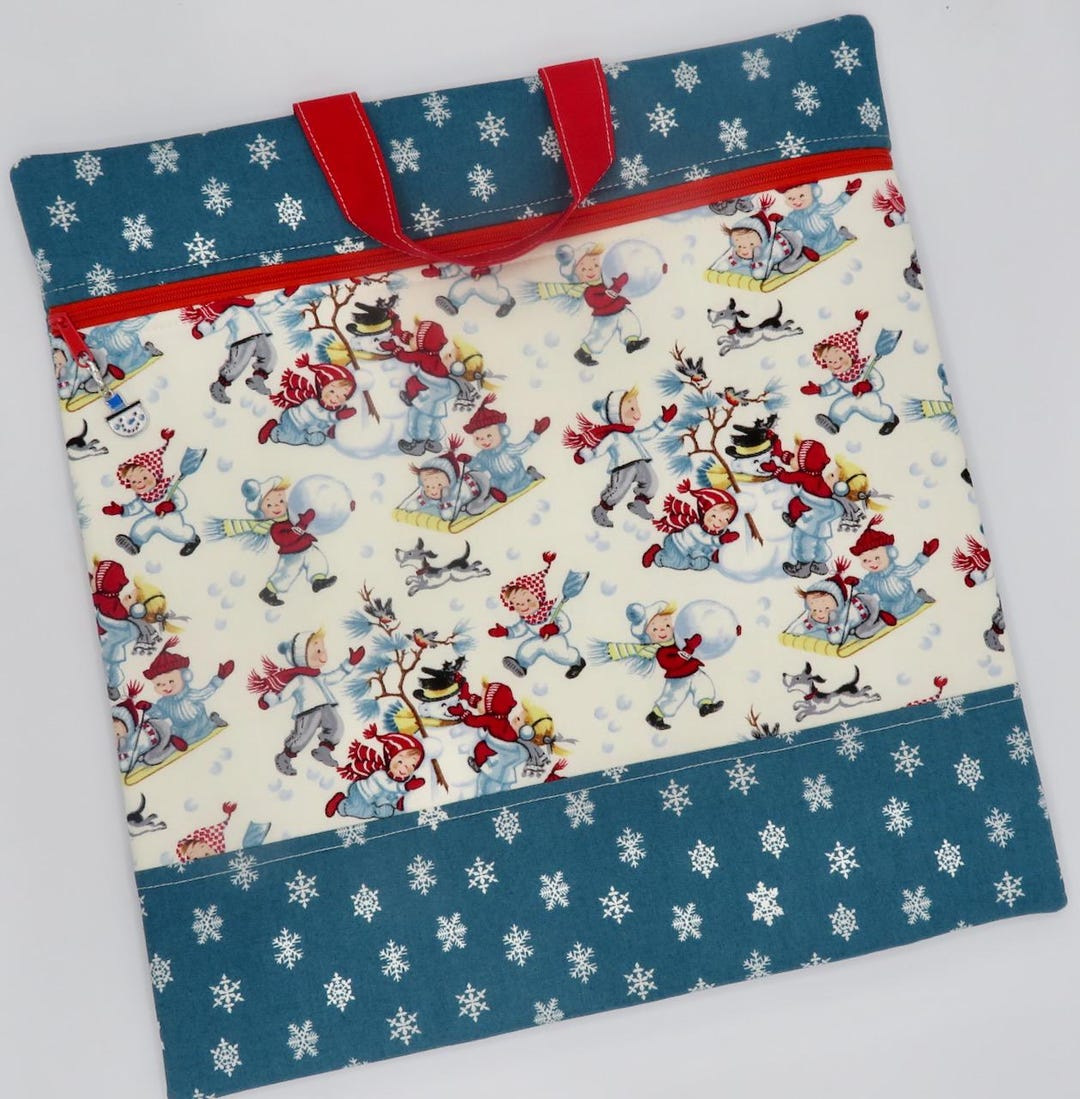 Winter in Snowtown by Buttermilk Basin Project Bag for Cross Stitch - Etsy