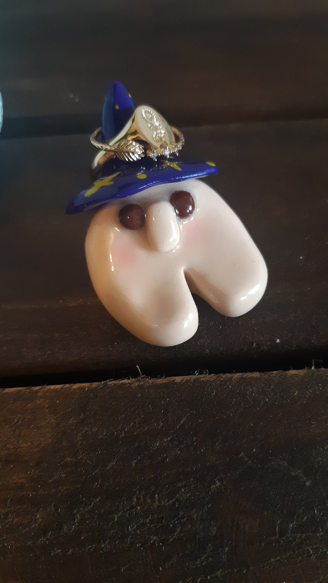 Desk Buddy Polymer Clay Friend Handmade Figurine & Accessory - Etsy