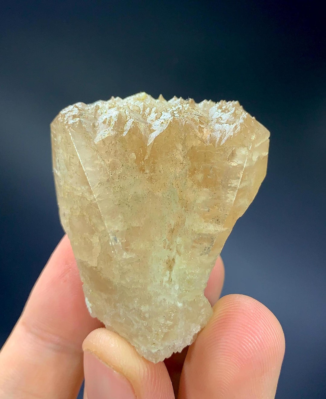 Etched Terminated Sherry Brown Topaz Crystal , Raw Topaz , Rough Topaz Gemstone , Topaz From ...