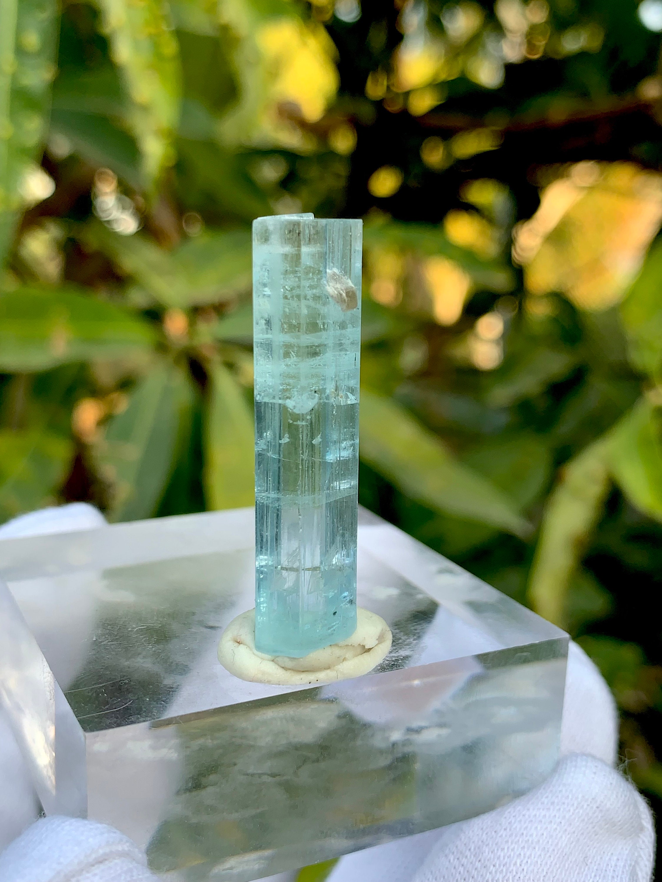 Natural Aquamarine Crystal Specimen , Aquamarine Specimen , Healing ...