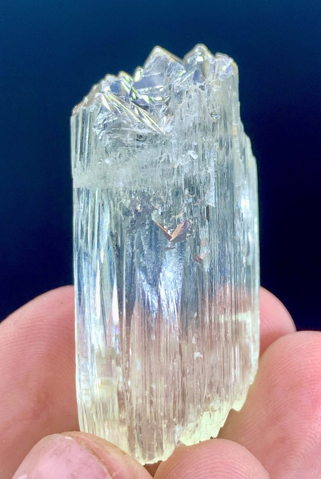 Terminated Triphane Kunzite Crystal , Kunite Specimen , Natural ...