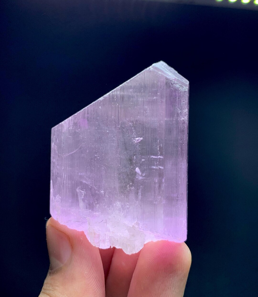 Natural Pink Kunzite Crystal, V Shaped, Afghanistan 157.10 Grams - Etsy
