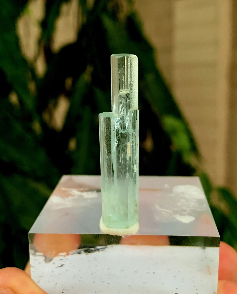 Aquamarine Crystal With Aesthetic Step Wise Terminations , Raw Aquamarine ,natural Aquamarine ...