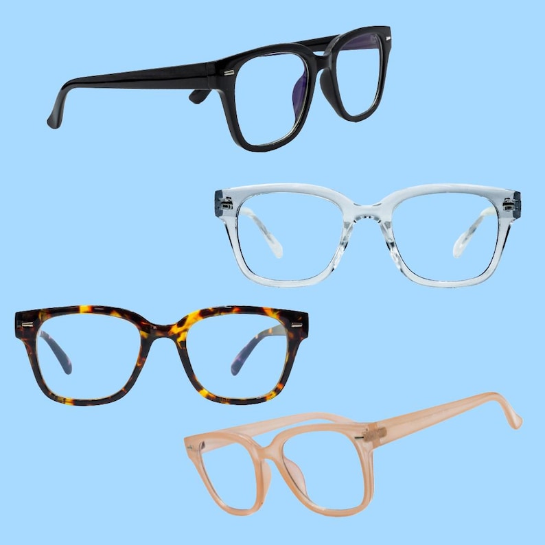 Zoome Portland Blue Light Blocking Glasses: Unisex Computer Eyewear - Etsy