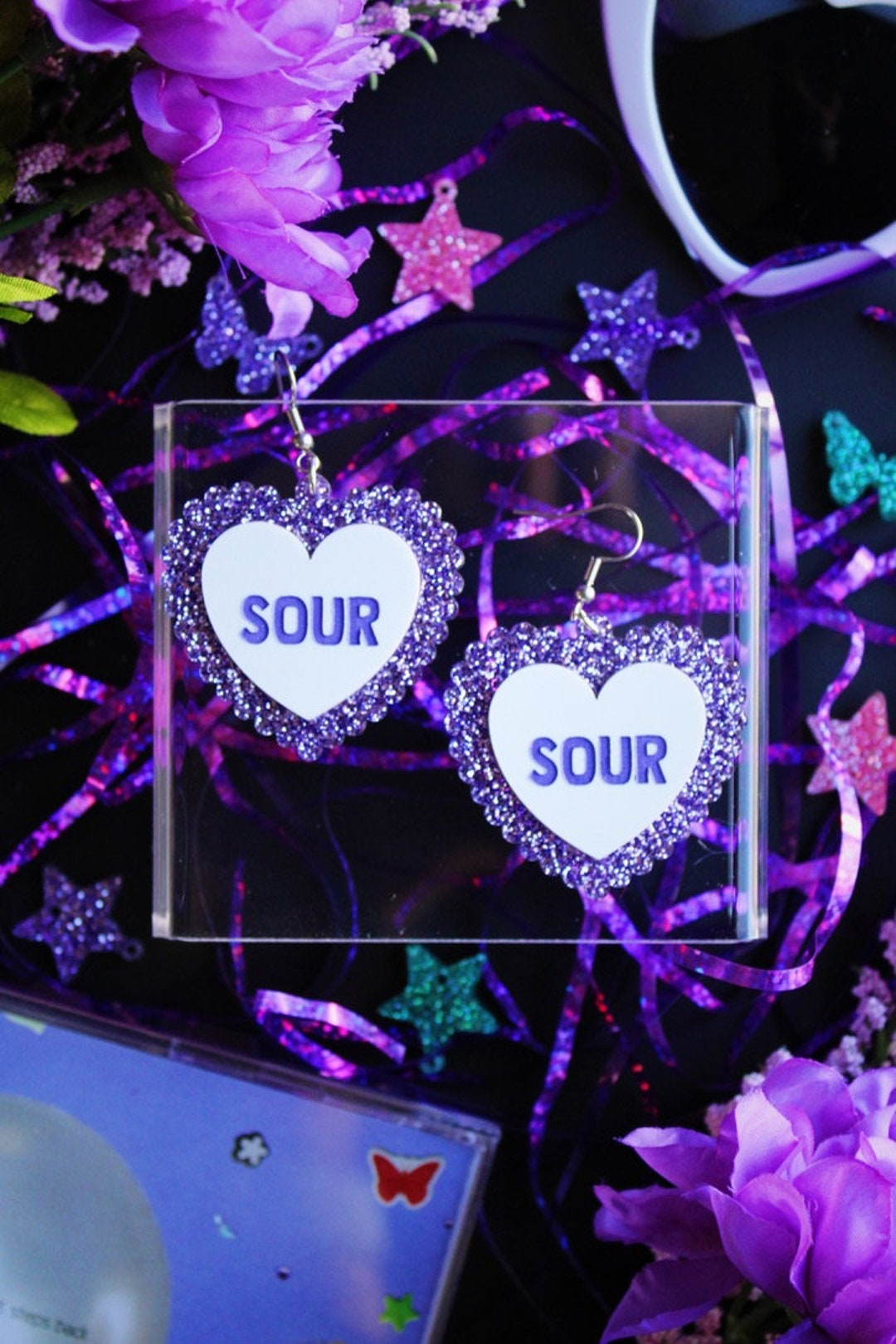 Olivia Rodrigo Sour Earrings GUTS TOUR - Etsy