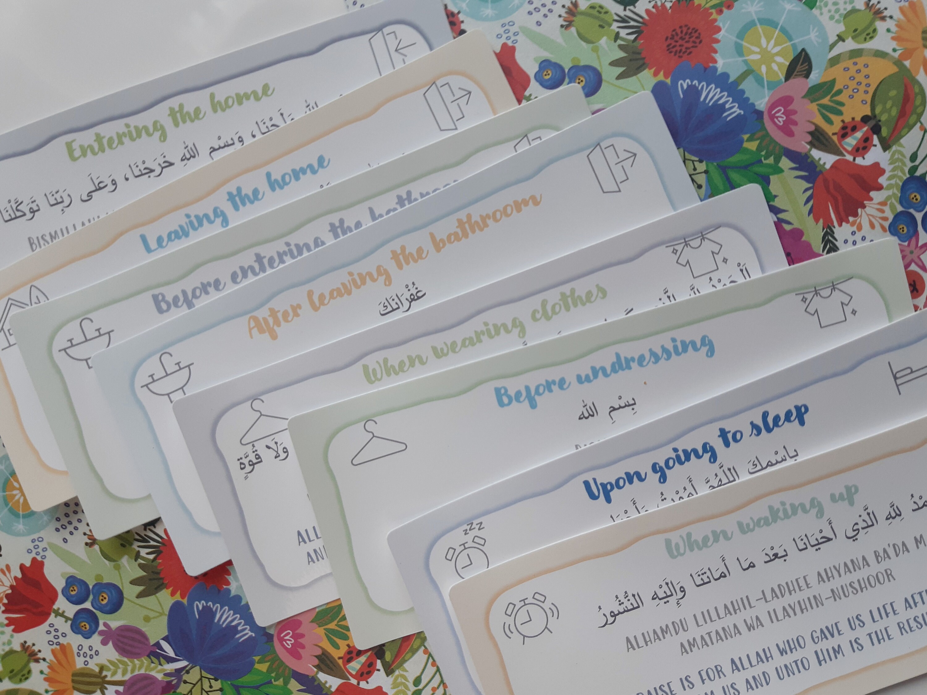 8 Islamic Dua Stickers Dhikr Muslim Gift Islamic Home - Etsy.de