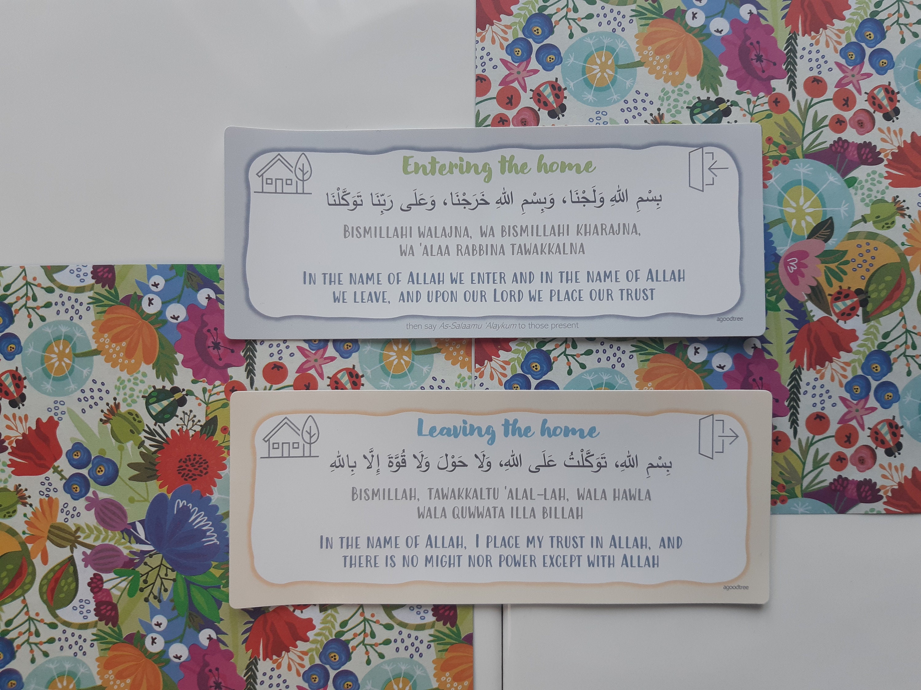 8 Islamic Dua Stickers Dhikr Muslim Gift Islamic Home - Etsy.de