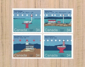 Lighthouse Stamps | Etsy