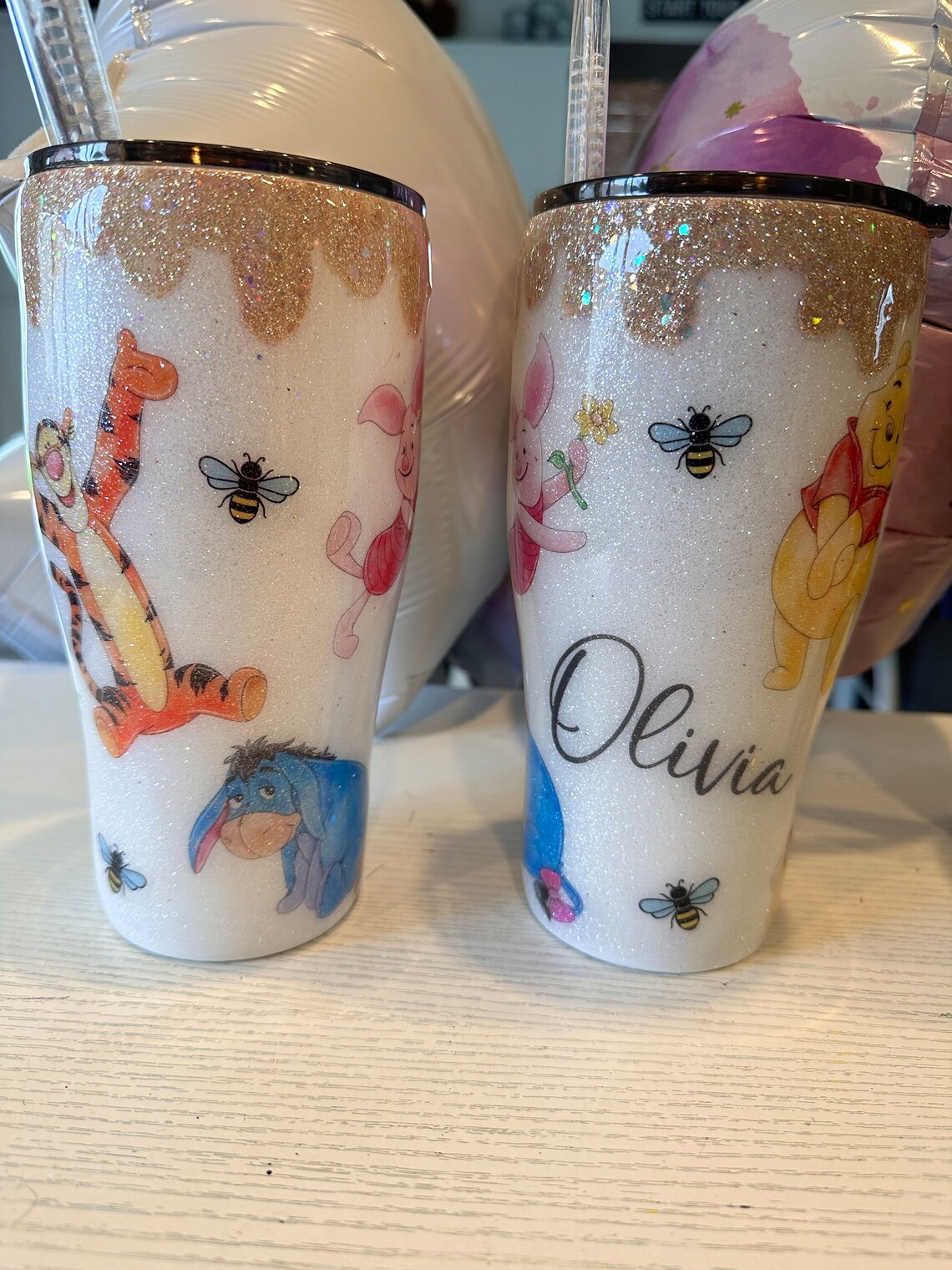 Winnie the Pooh Characters Cup - Etsy