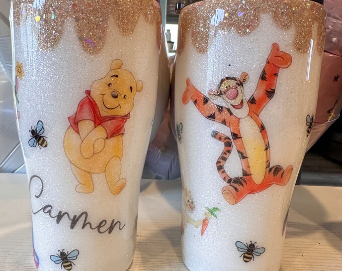 Winnie the Pooh Characters Cup - Etsy