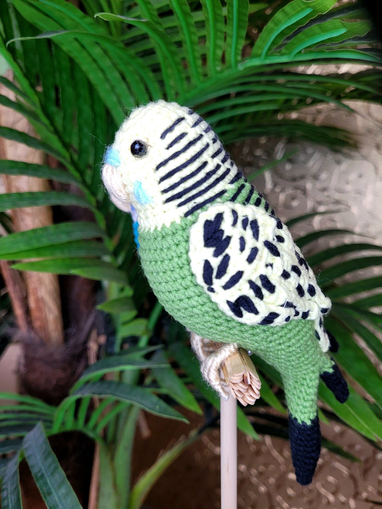 Crochet Budgie Pattern Amigurumi Bird Pattern Stuffed Small - Etsy