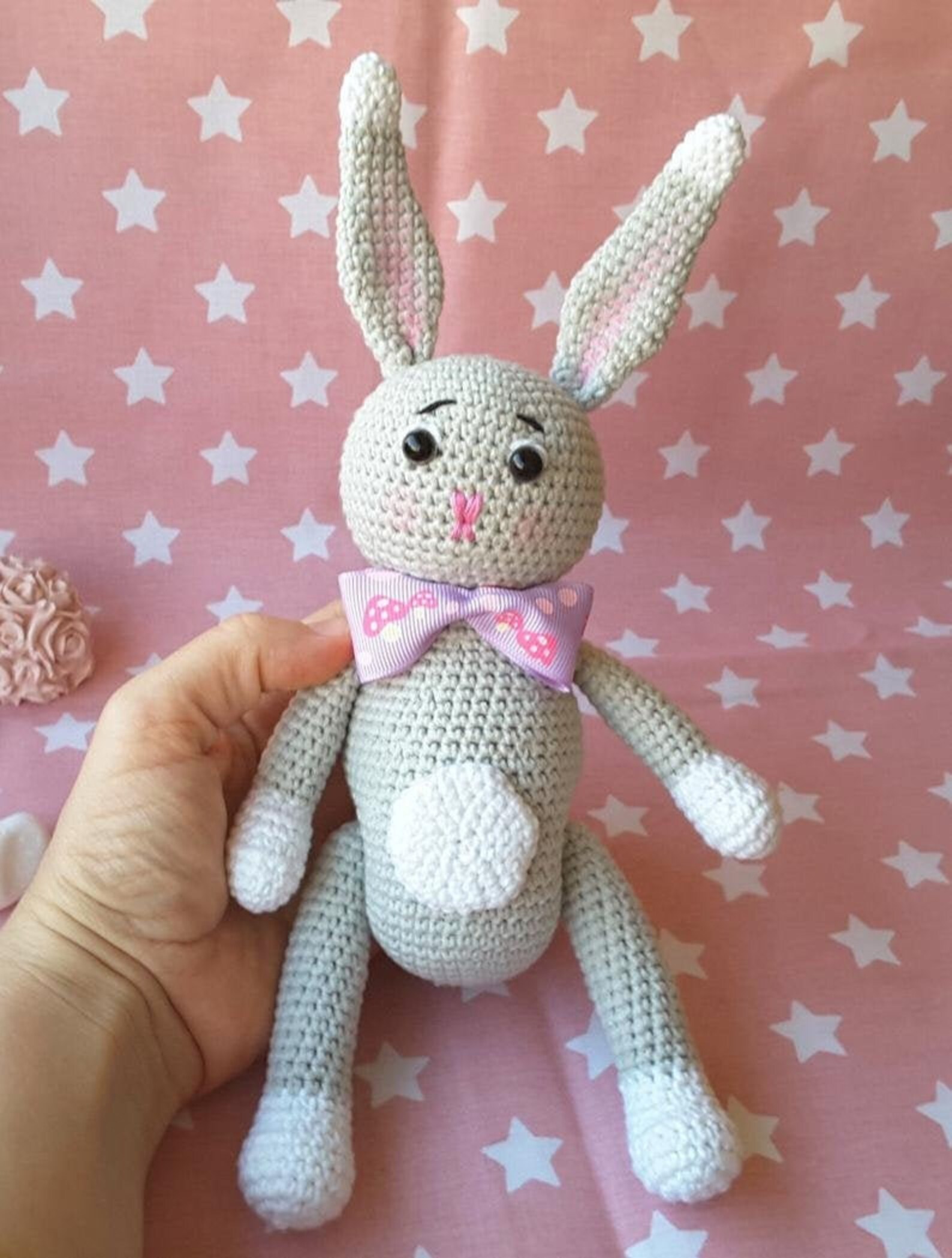 Crochet Toy Pattern Bunny Tutorial Bunny Pattern - Etsy