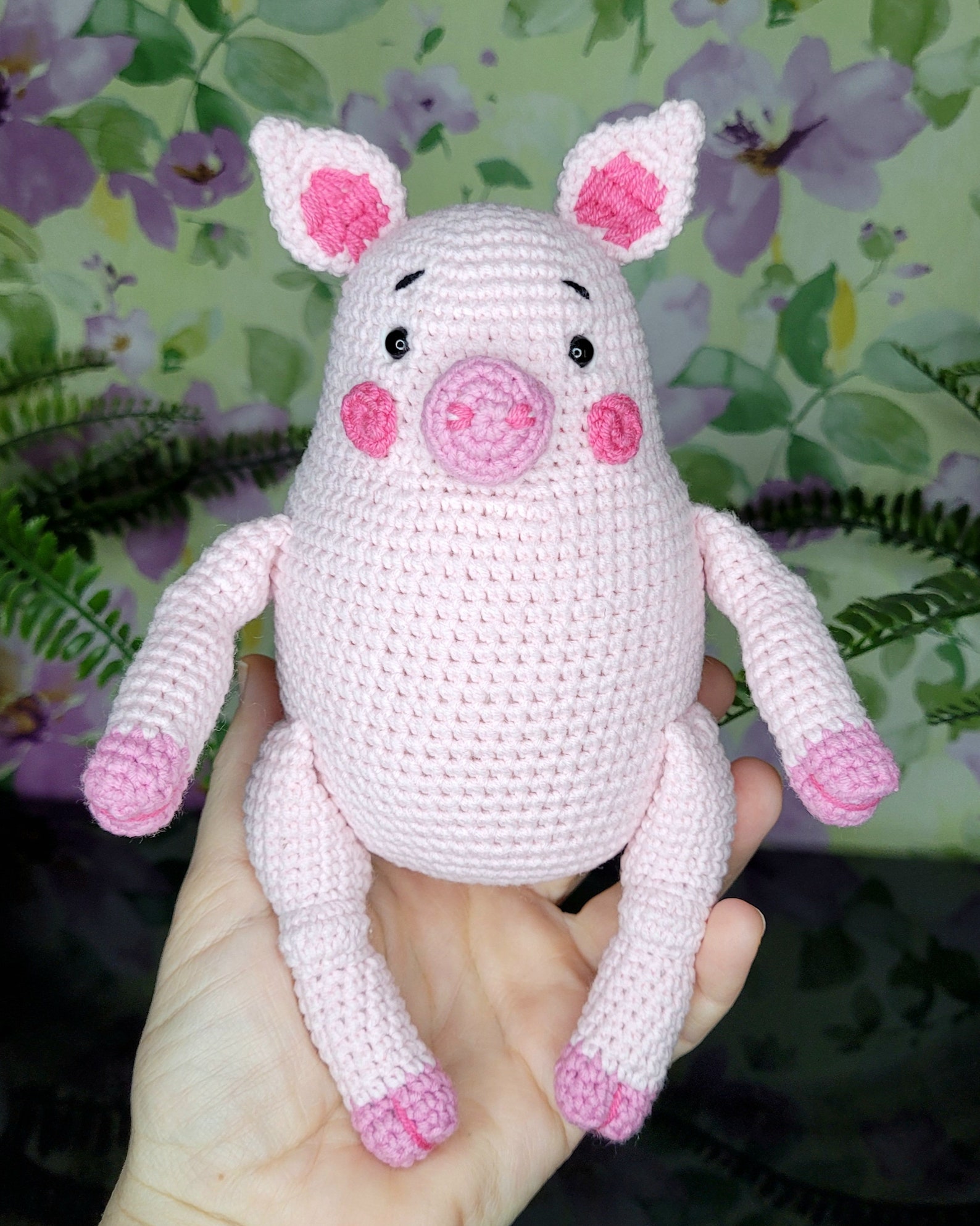 Crochet Pig Pattern Amigurumi Pig and Piglet Pattern Crochet - Etsy