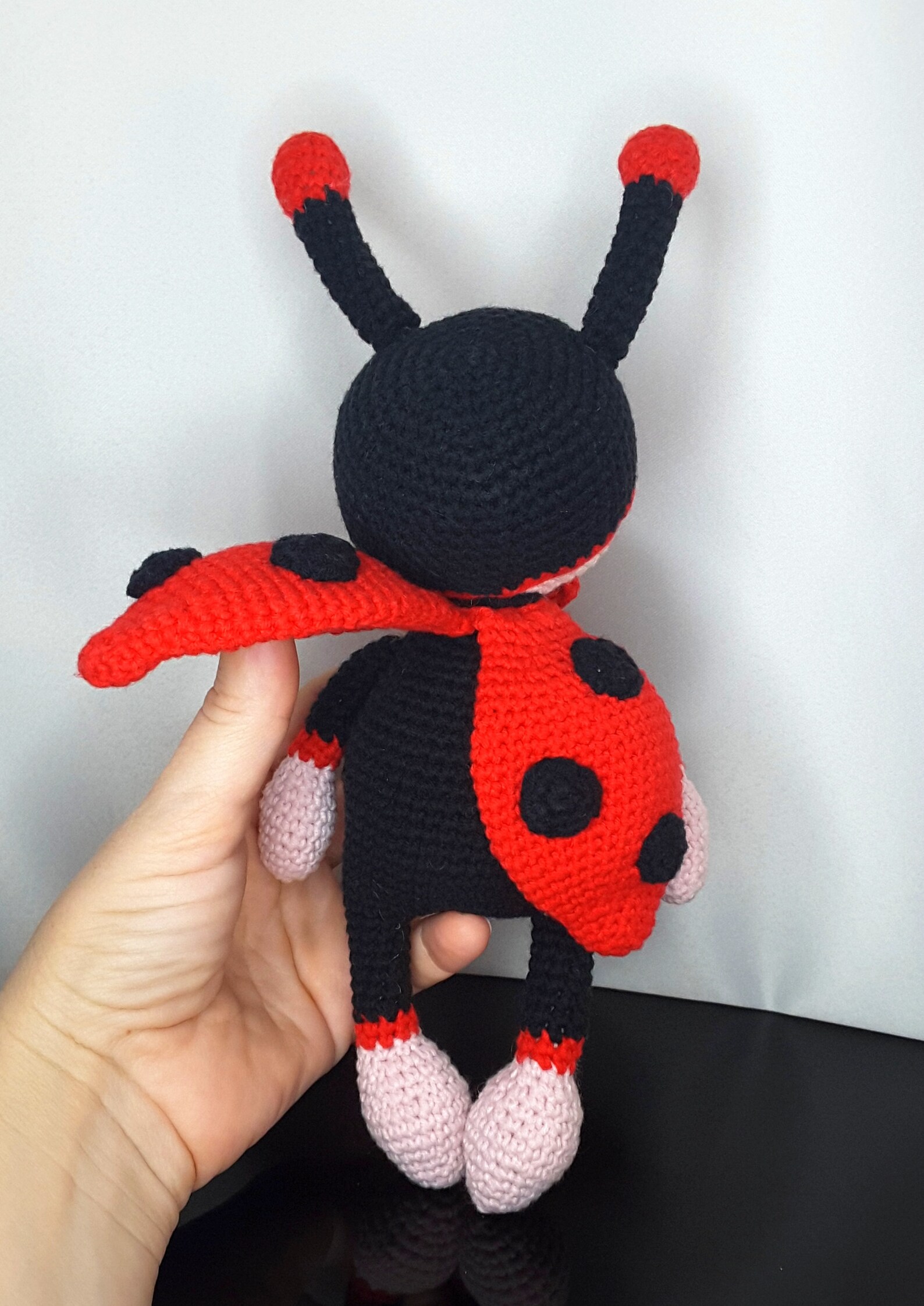 Crochet Ladybird Toy Pattern Amigurumi Ladybug Pattern Toy - Etsy