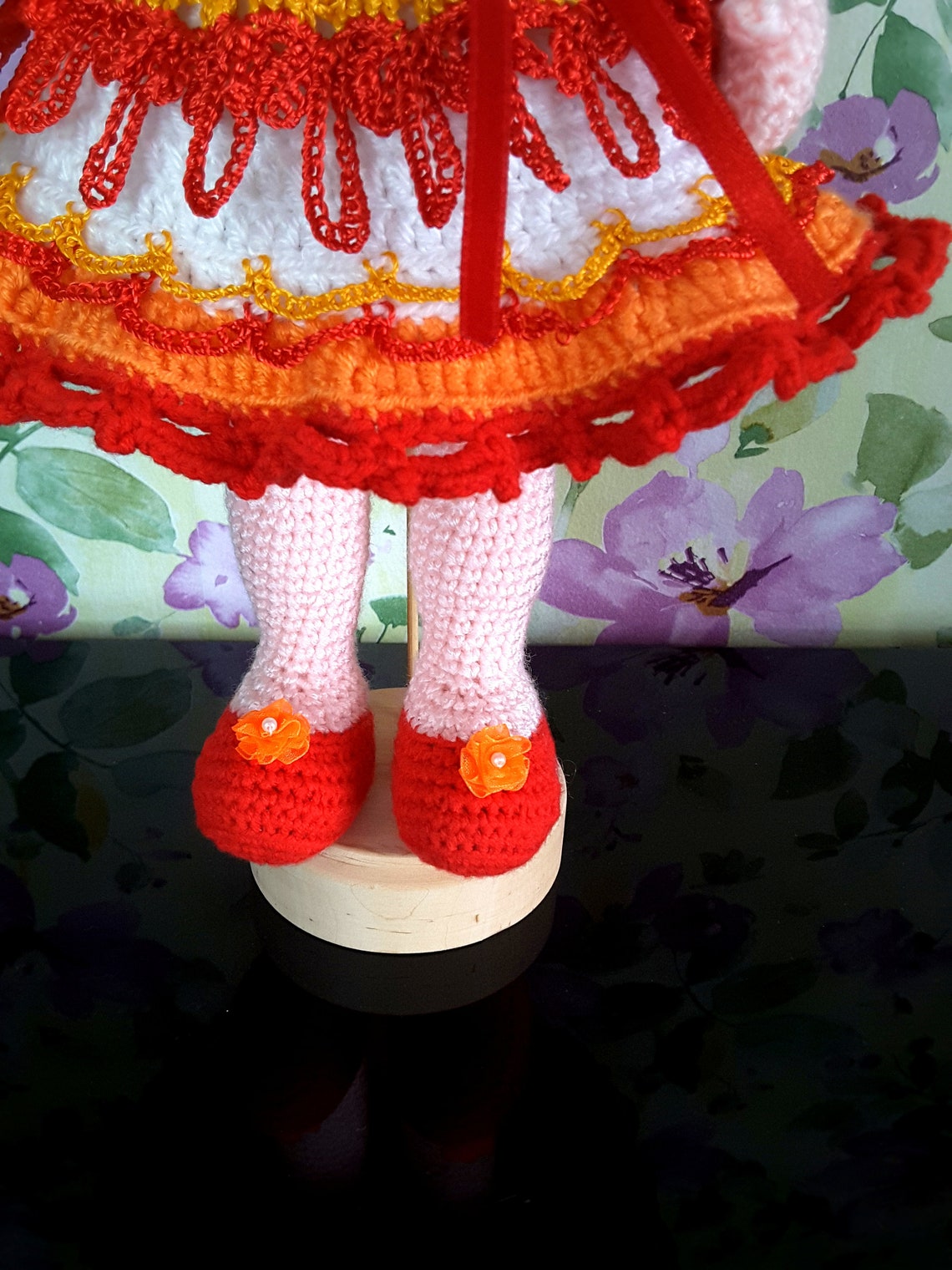 Crochet Doll Dress Pattern Crochet Doll Hat Tutorial | Etsy