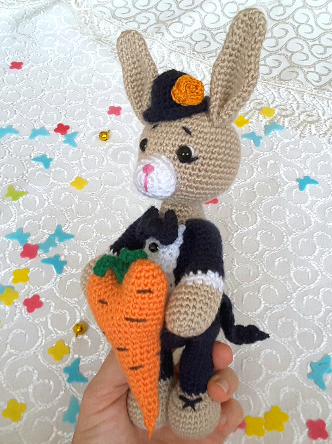 Crochet Toy Pattern Bunny Toy English PDF Amigurumi Rabbit - Etsy