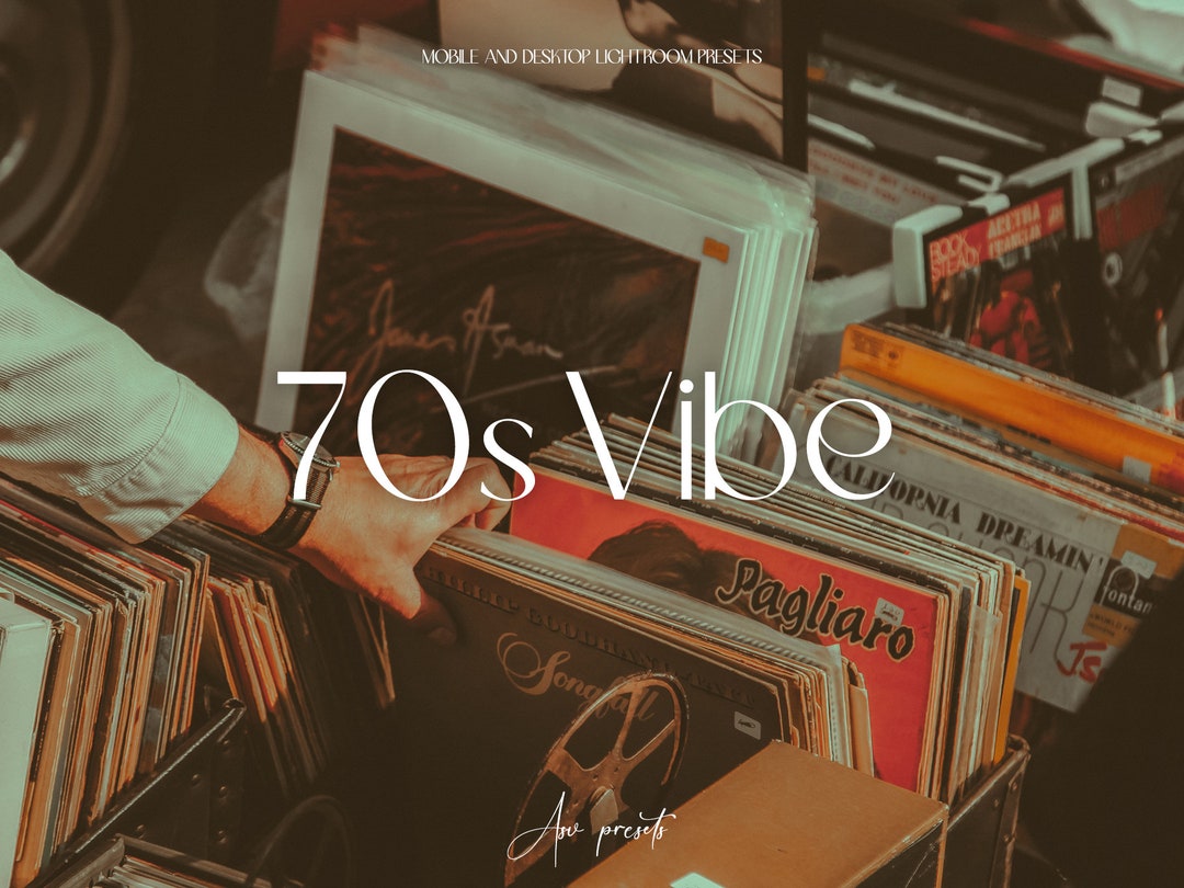 10 "70's Vibe" Warm Vintage Retro Lightroom Presets - Etsy