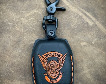 Harley Davidson Series Key Fob Cover, Remote Key Holder Smart Security ...