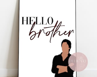Damon Hello Brother - Etsy