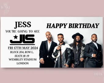JLS Concert Ticket the Hits Tour 2023 - Etsy