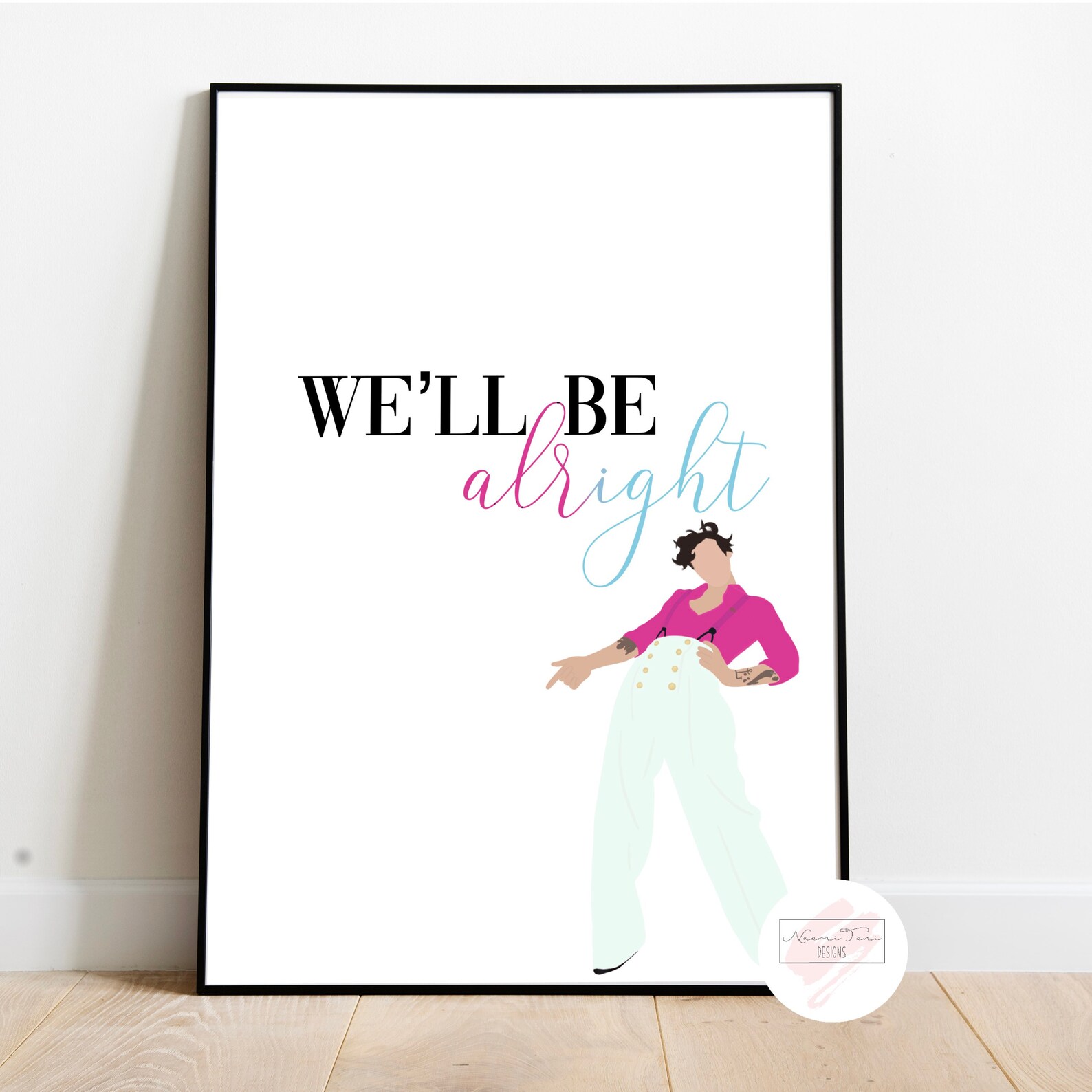 Harry Styles Fine Line Print A4 Poster Merch Wall Decor | Etsy UK