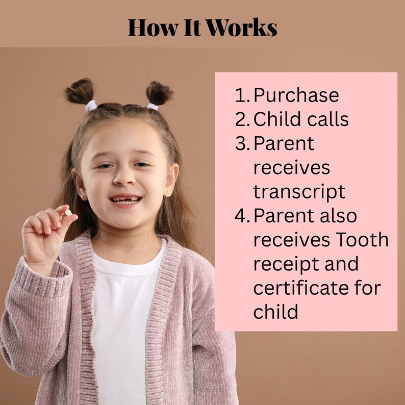 Tooth Fairy Phone Call for Kids | Personalized Digital Experience for ...