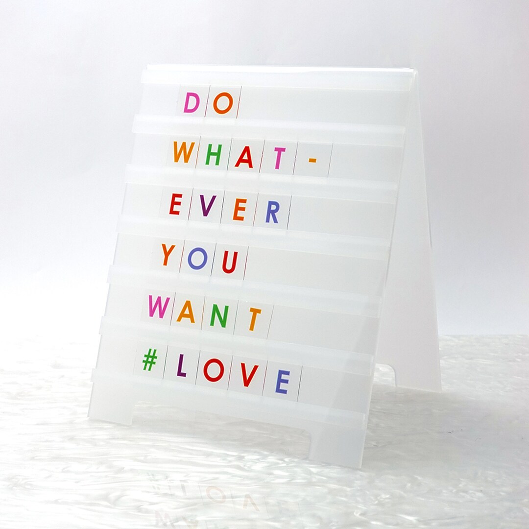 Letter Board With Acrylic Letterboard Letters Cafe Menu - Etsy