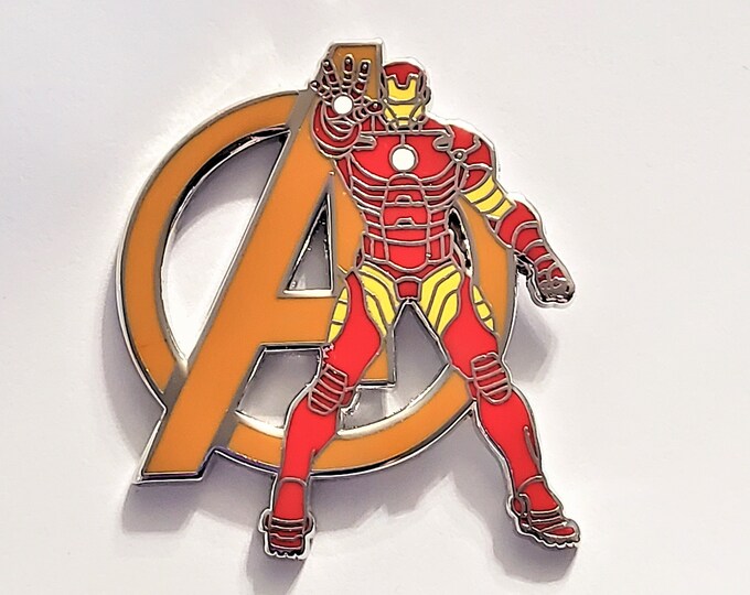 Avengers Iron Man Pin - Etsy
