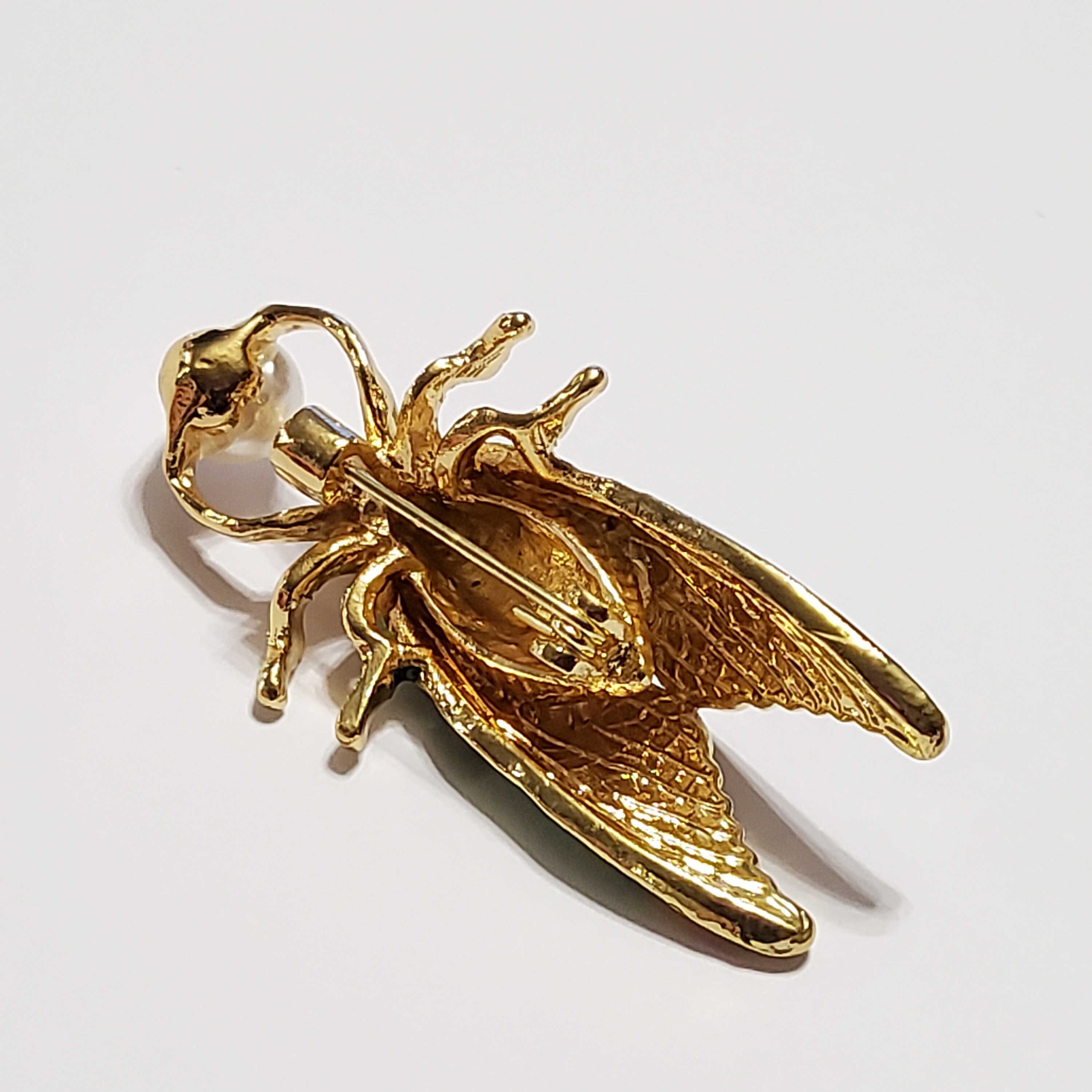 Cicada Brooch - Etsy