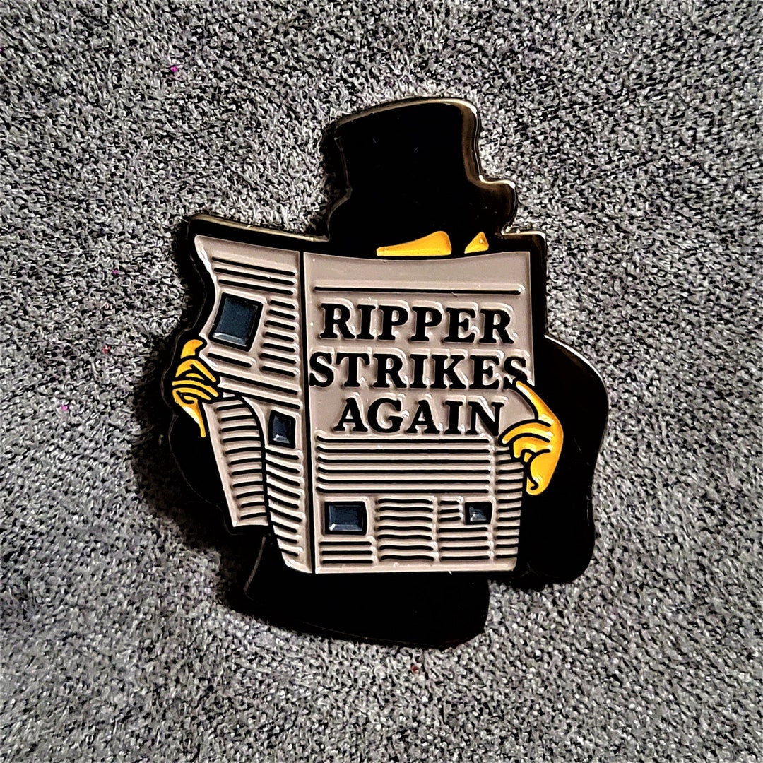 Jack the Ripper Pin - Etsy