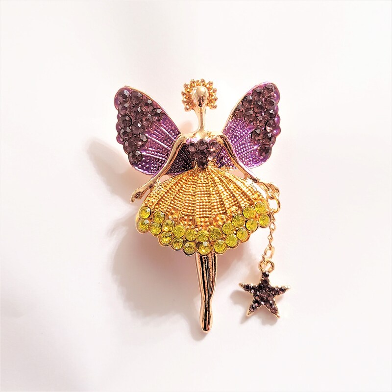 Fairy Brooch - Etsy