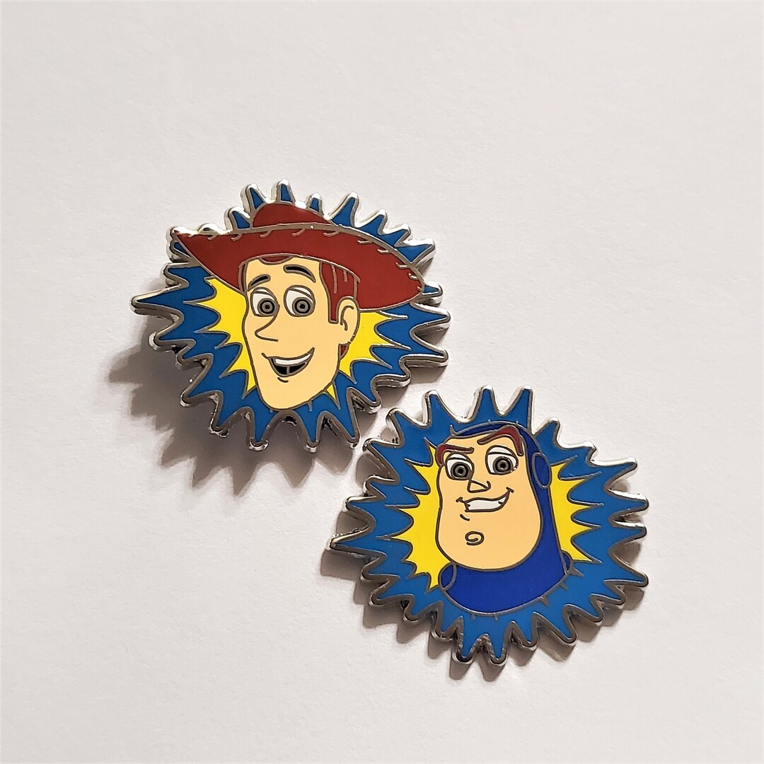 Woody and Buzz Lightyear - Toy Story Set of 2 Pins - Etsy