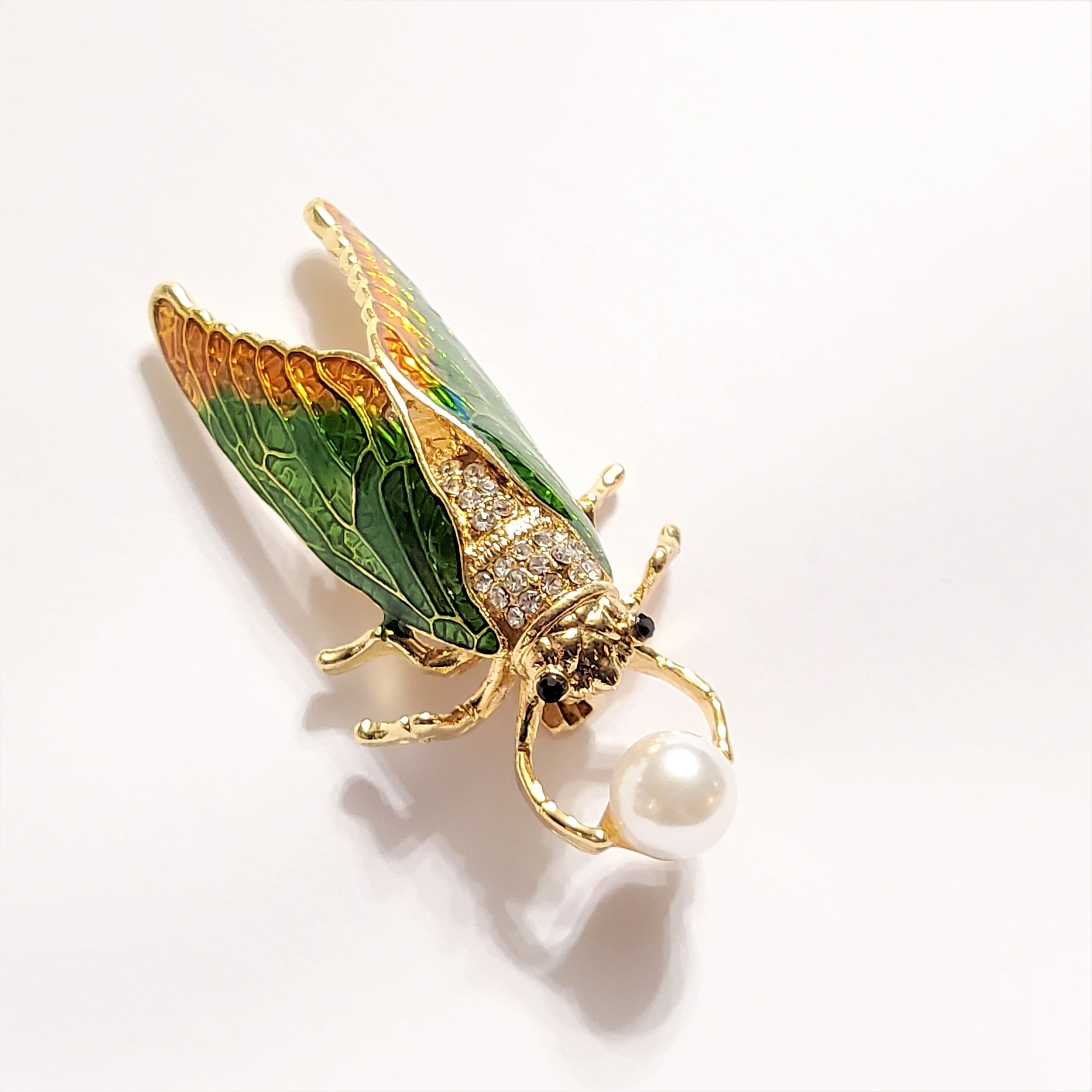 Cicada Brooch - Etsy