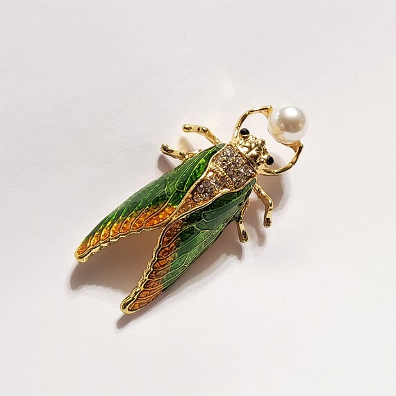 Cicada Brooch - Etsy