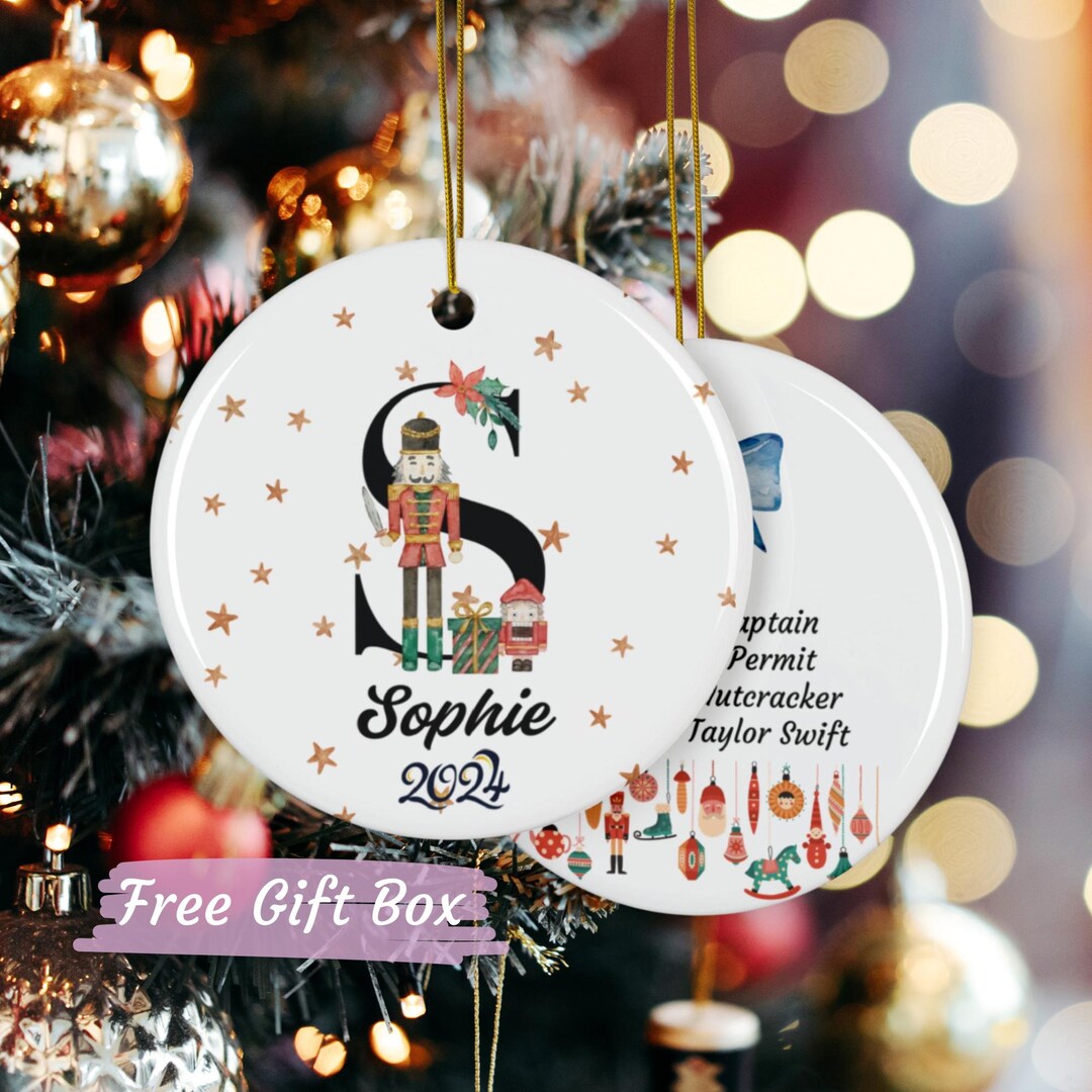 Nutcracker Ornament Personalized Nutcracker Christmas Ornament ...