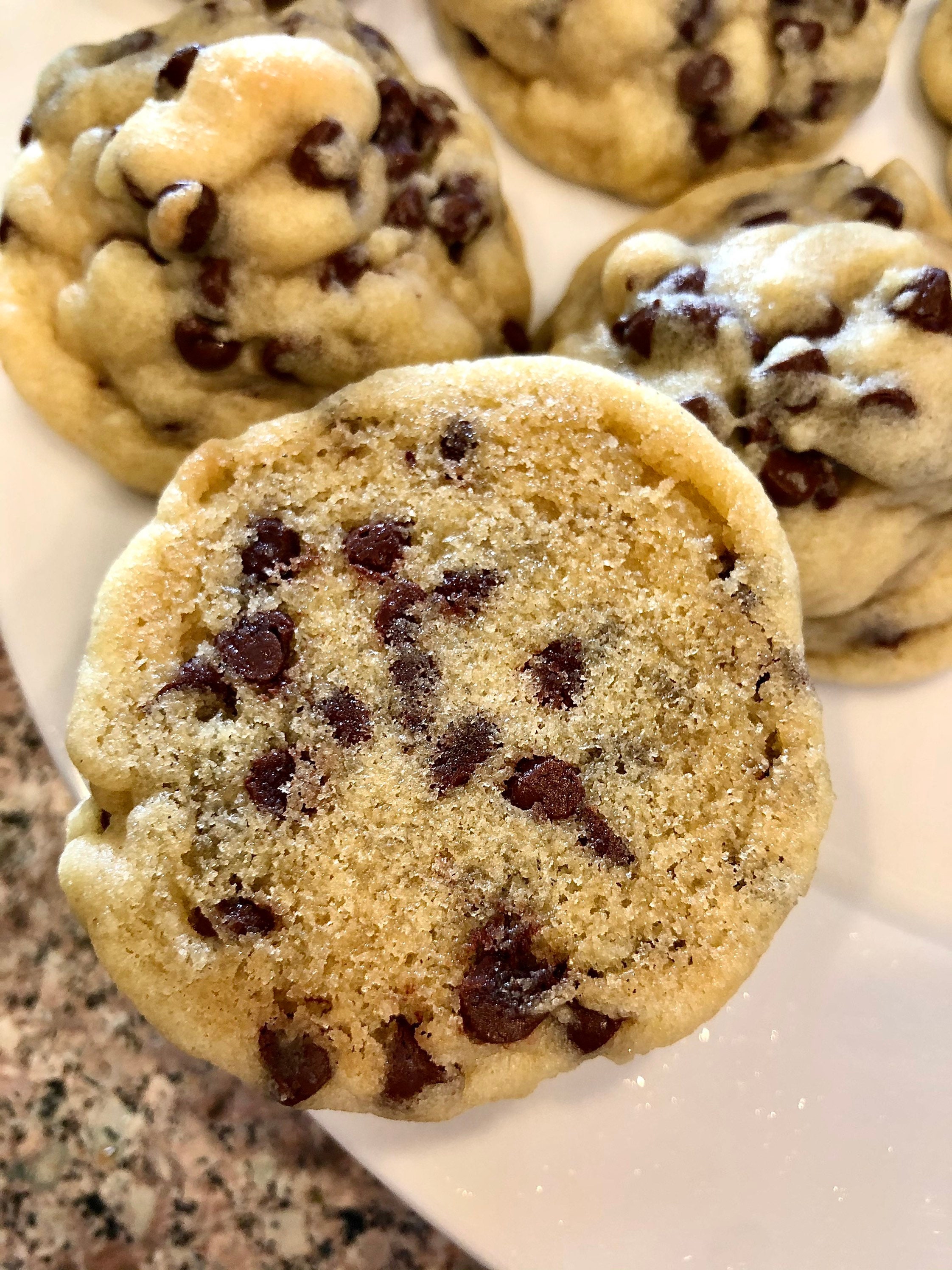 24 Mostly Organic Pure Chocolate Chip Cookies Homemade Chewy Soft ...