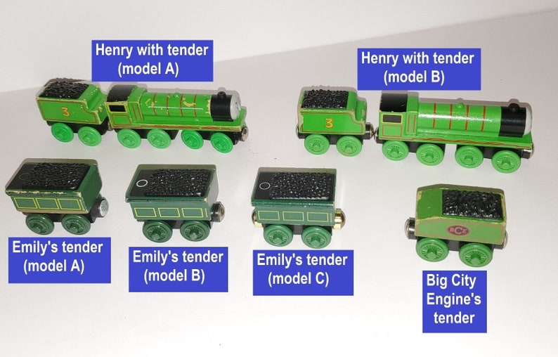 Thomas the Tank Engine wooden Tender Engines & Extra Tenders 2001 ...
