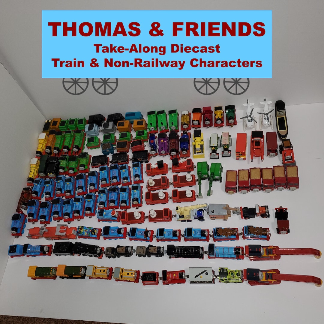 Thomas the Tank Engine Take-along Diecast Train and Non-railway ...