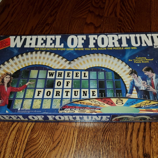 Wheel of Fortune Puzzle Board - Etsy