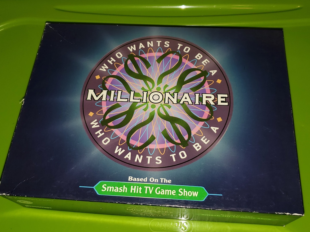 Who Wants to Be a Millionaire COMPLETE Board Game (2000 Edition by ...