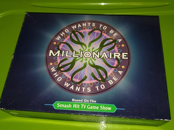 Who Wants to Be a Millionaire COMPLETE Board Game 2000 | Etsy
