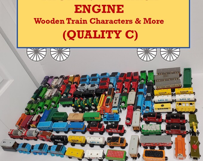 Thomas the Tank Engine Wooden Toys: Train Characters & More (QUALITY C ...
