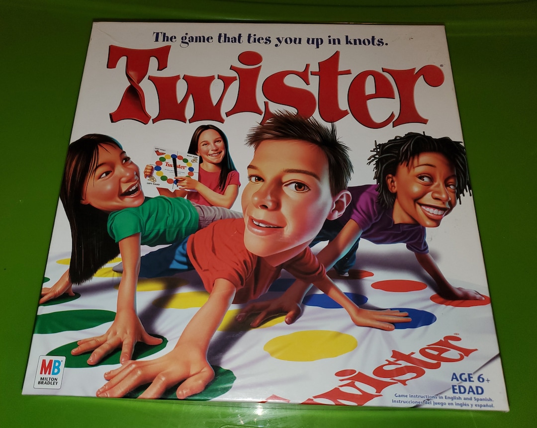 Twister Board Game (2002 Edition Released by Milton Bradley) - Etsy