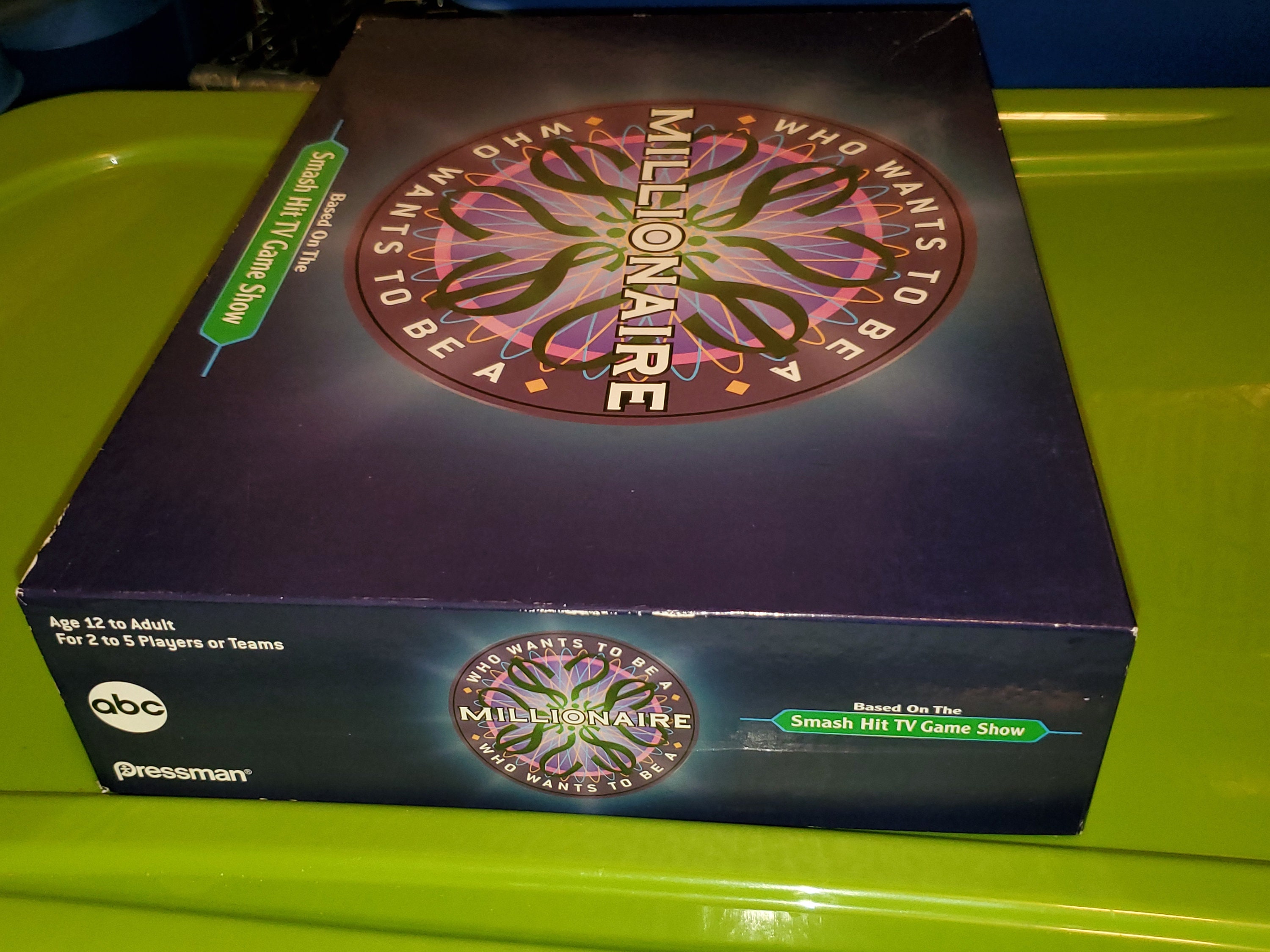 Who Wants to Be a Millionaire COMPLETE Board Game 2000 Edition by ...