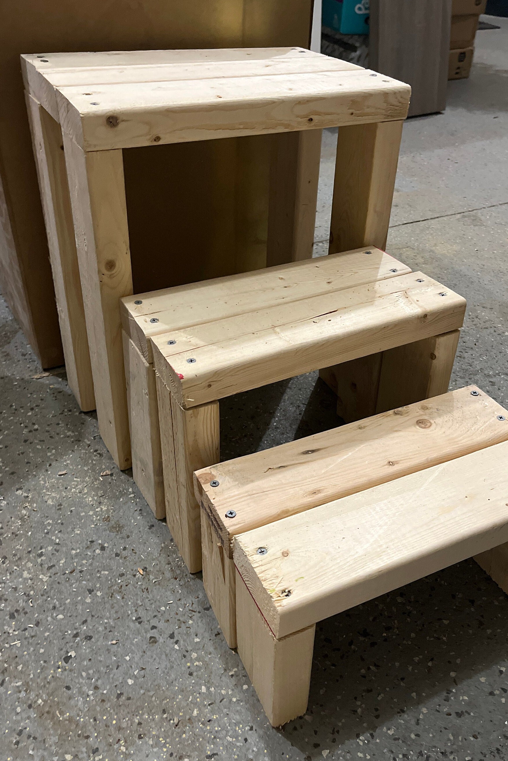 Wooden Step Stool (1) - Etsy
