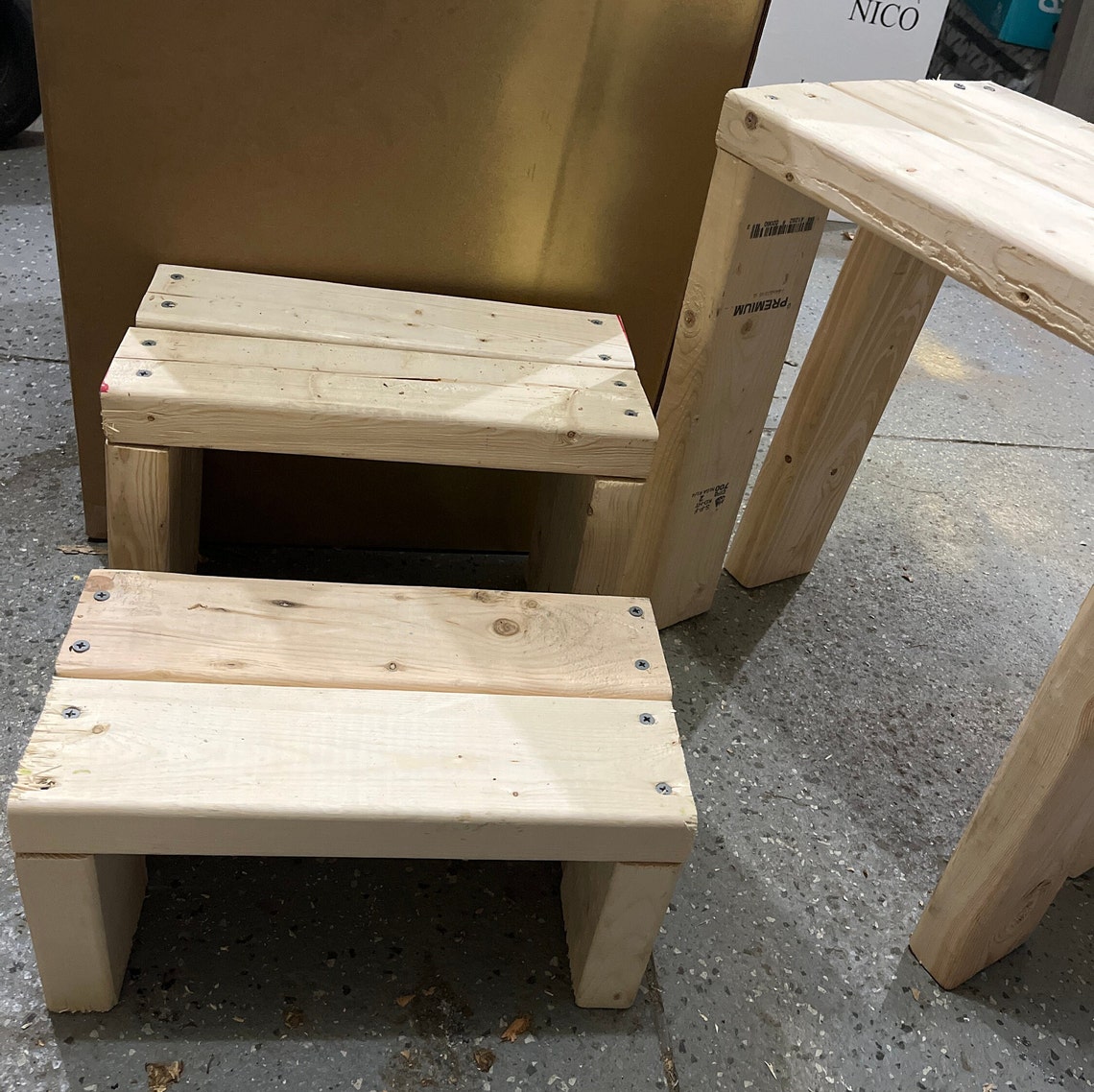 Wooden Step Stool (1) - Etsy
