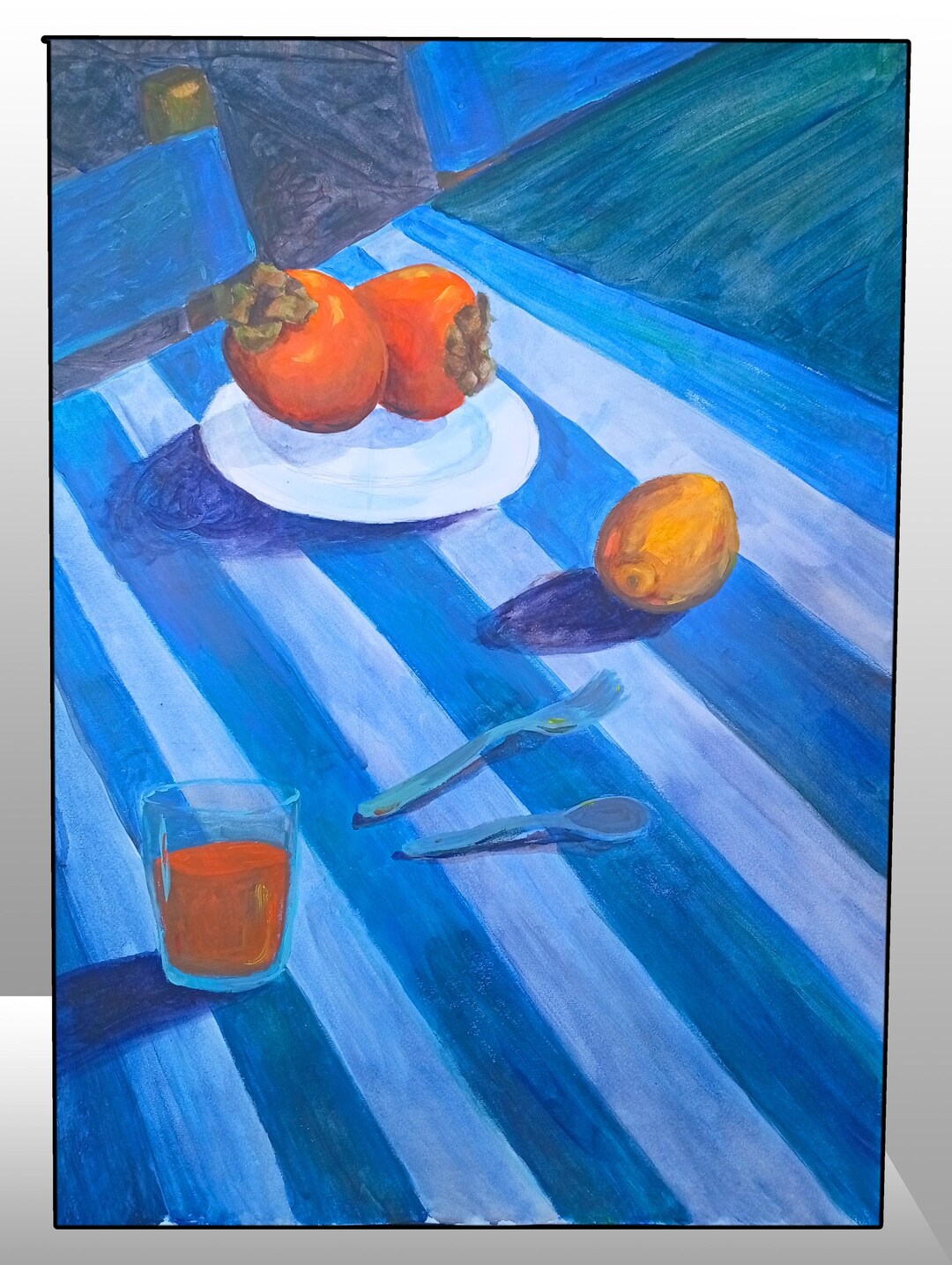 Original Painting Still Life Still Life Painting Modern Rustic Nature ...