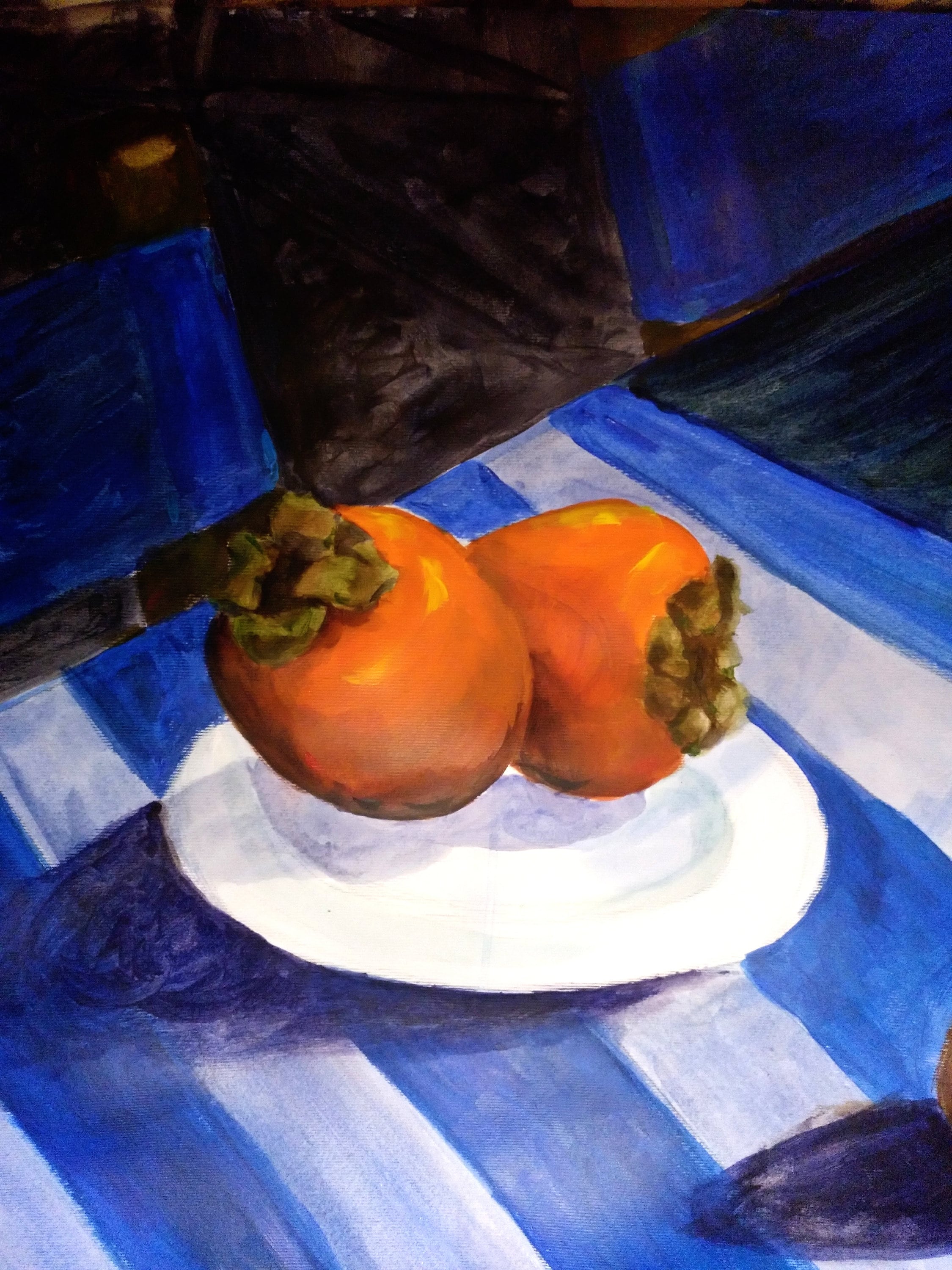 Pintura Original Bodegon Moderno Still Life Painting Modern Rustic ...