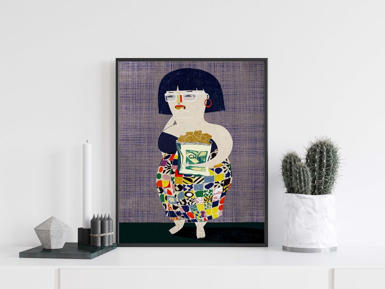 Character Wall Art Instant Download Printable Wall Decor _ - Etsy